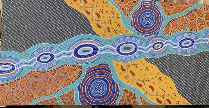 Water Across Country | Yamaji Art